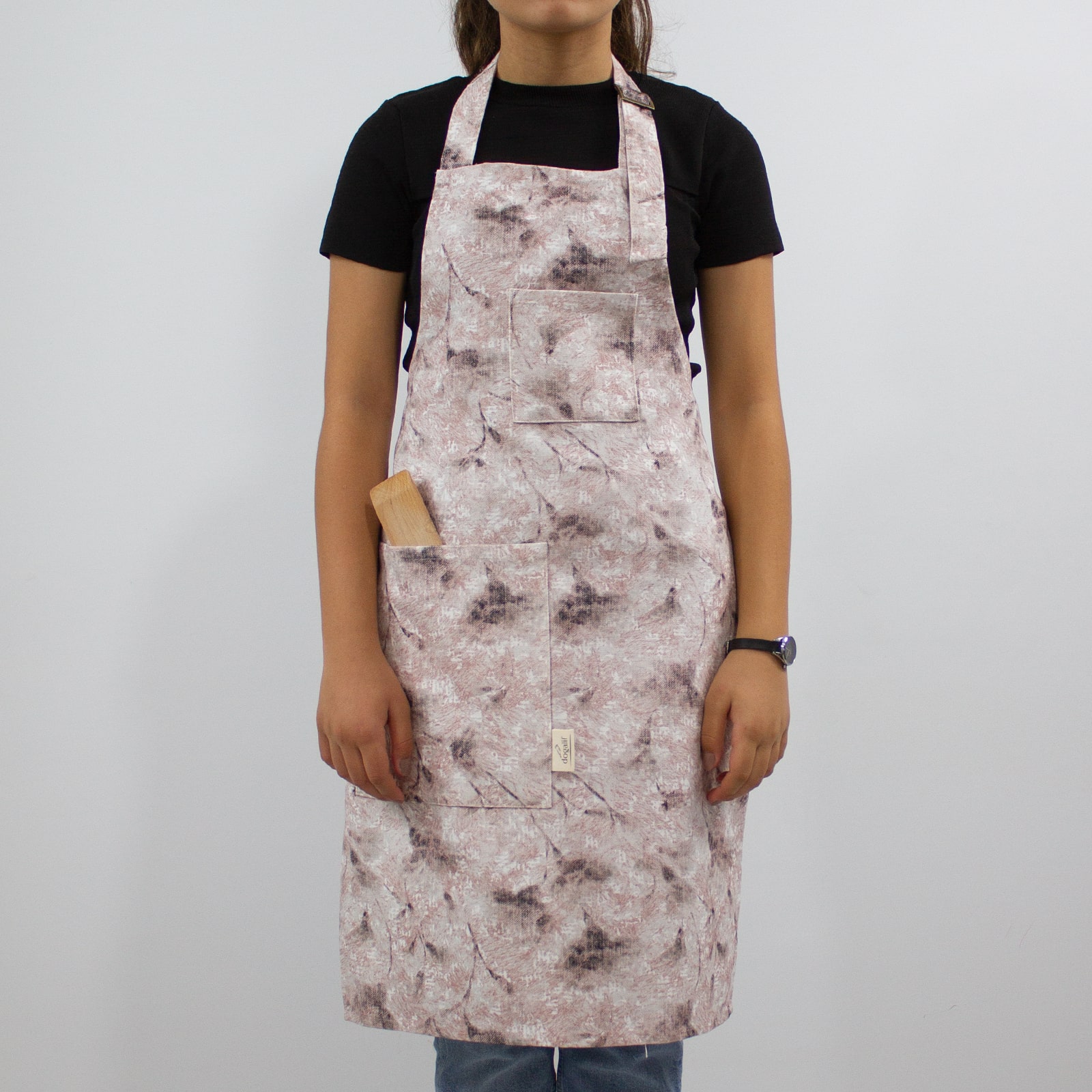 Modena Stain Resistant Cotton Kitchen Apron | Stylish and natural table ...